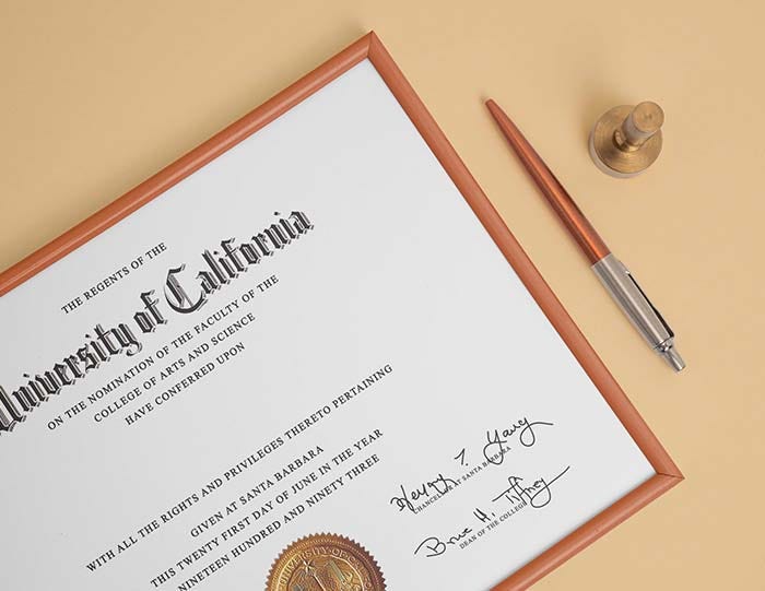 University of California Santa Barbara Diploma Value | by Sterling ...