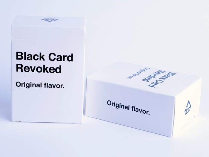 Introducing the Black Version of “Cards Against Humanity” | by Niccara ...