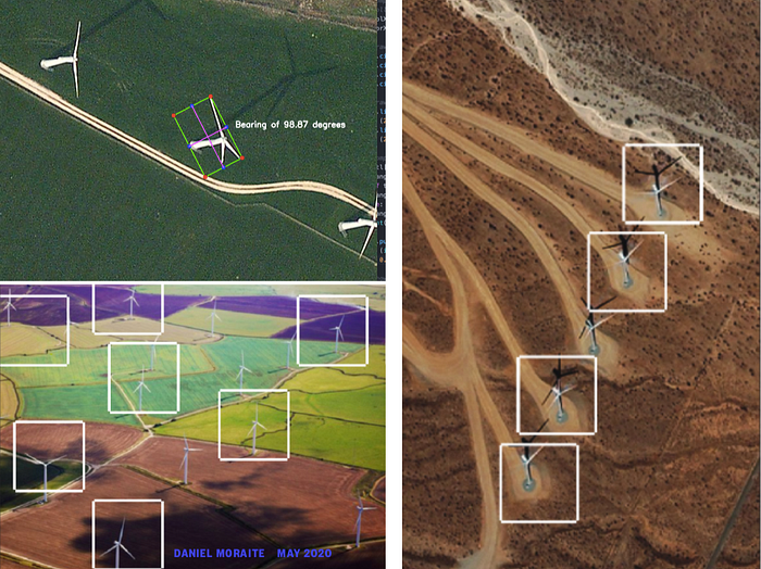 Wind Turbines in Satellite Imagery | by Daniel Moraite | DataSeries ...