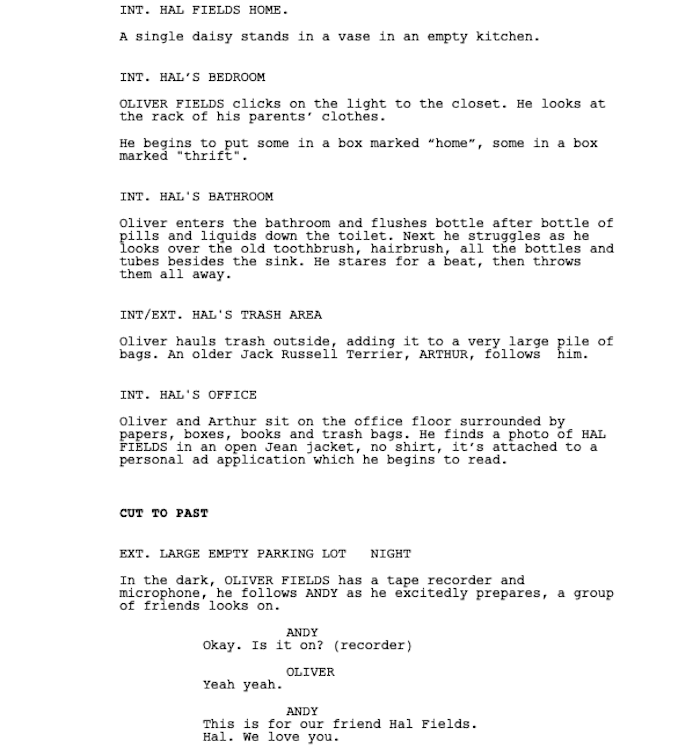 Page One: “Beginners” (2010) - Go Into The Story