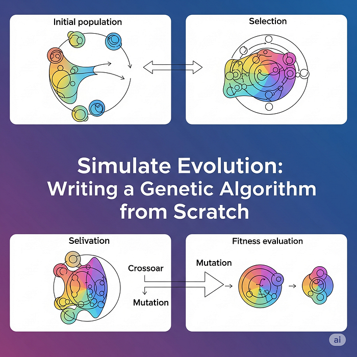 🧬 Simulate Evolution: Writing a Genetic Algorithm from Scratch | by ...