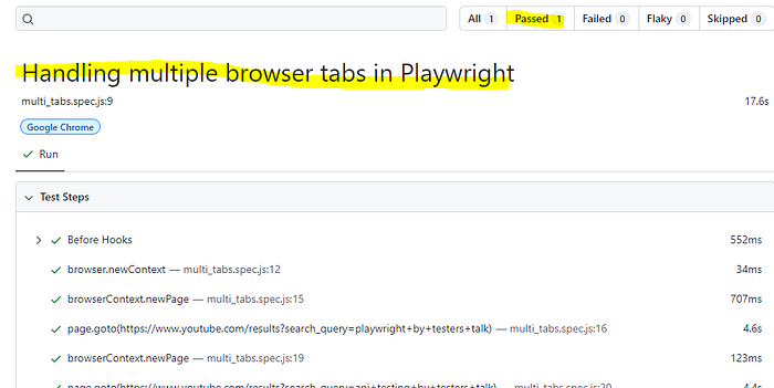Interacting with Multiple Browser Tabs in Playwright | by Testers Talk ...