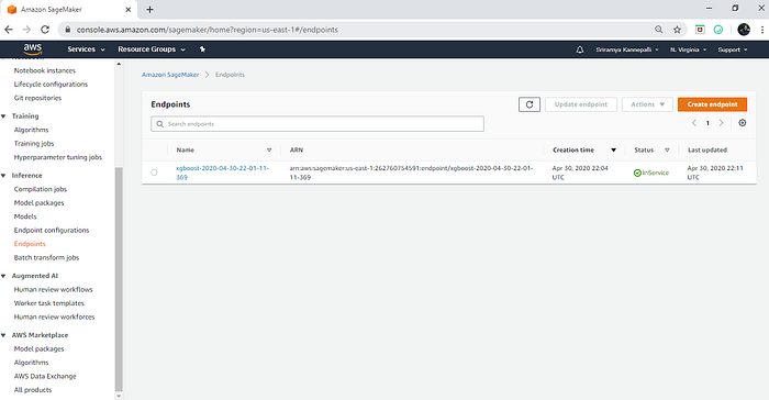 Invoke an Amazon SageMaker endpoint using AWS Lambda | by Sriramya ...