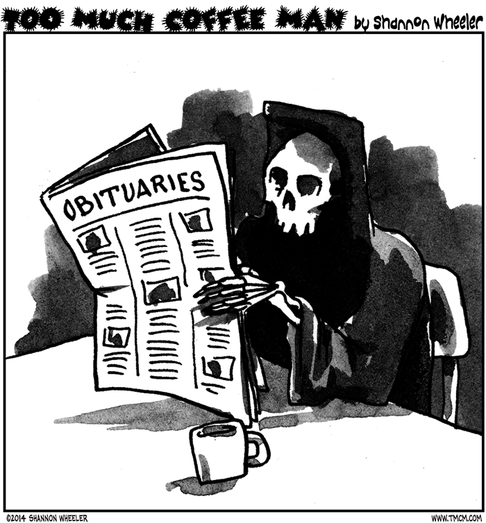 Too Much Coffee Man 1