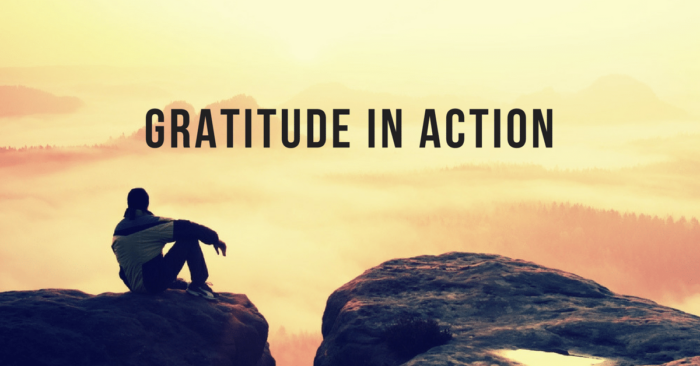 Gratitude in Action. I read a quote: “You are currently… | by Gopal ...