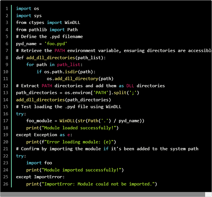 Resolving ImportError for .pyd Files After Upgrading to Python 3.11 ...