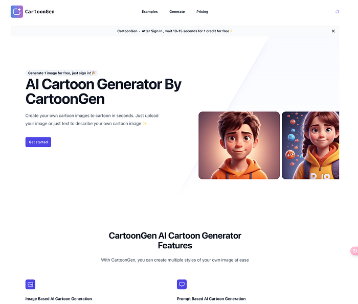 CartoonGen | AI Cartoon Generator | by Tony Leung - Freedium