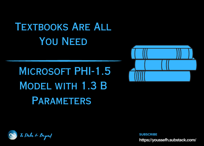 Textbooks Are All You Need: Microsoft PHI-1.5 Model with 1.3 Billion Parameters | by Youssef ...