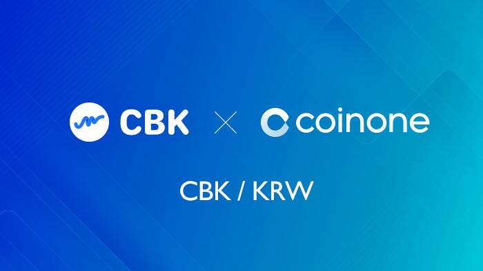Cobak Token(CBK), listing on Coinone - Cobak - Medium