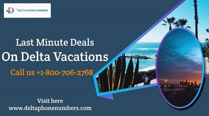 Delta Last Minute Flight Deals. Are you looking for a last minute… | by ...