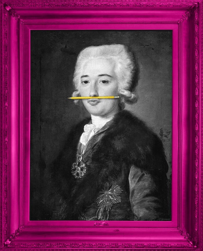 Pink Wall Art Pencil Portraits. Pencil portraits, a reminder to smile ...