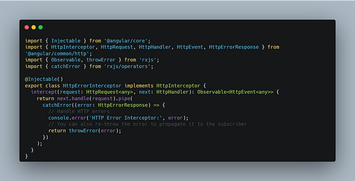 Global level Error Handling in Angular | by Darshan Unadkat | Medium