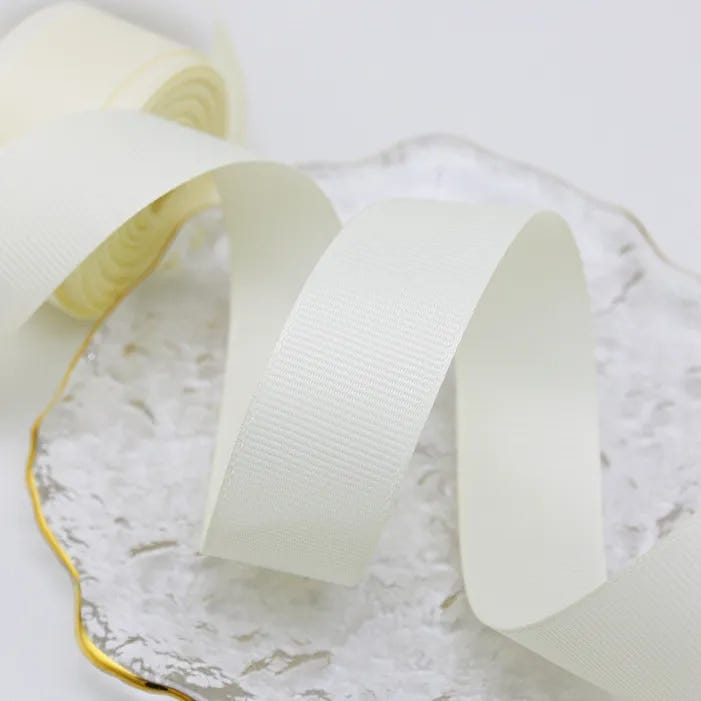 Hot Deals! (10 Meters/lot) Beige Grosgrain Ribbon Wholesale Gift Wrap ...
