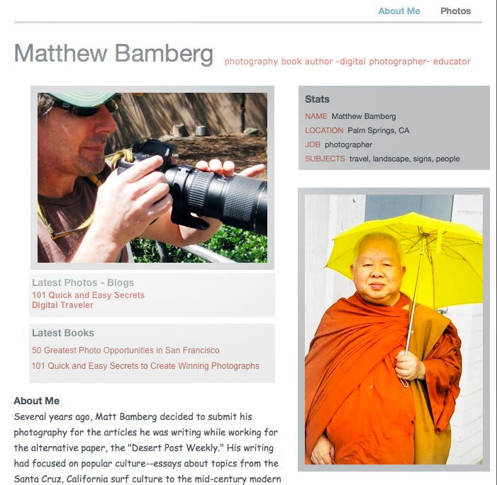 Writing a How-To Photography or Coffee Table Book Proposal | by Matthew Bamberg | Writers Daily ...