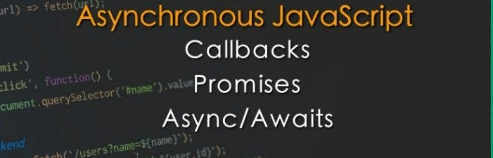 Async awaits promises and callbacks | by Vijayowork | Medium