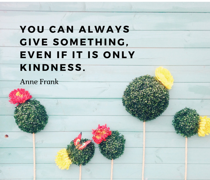 KINDNESS AND MENTAL WELLBEING Jackie Chan once said, sometimes it takes ...