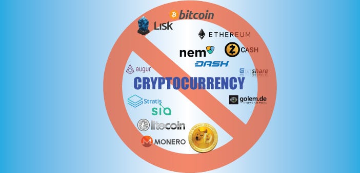 THE COUNTRIES WHO SAY NO WITH CRYPTOCURRENCY | by Lina Network | Medium