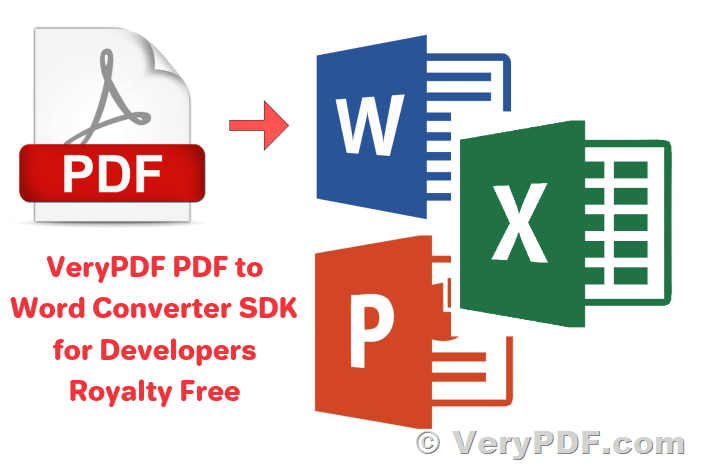 VeryPDF PDF to Word Converter SDK for Developers Royalty Free | by verypdf | Medium