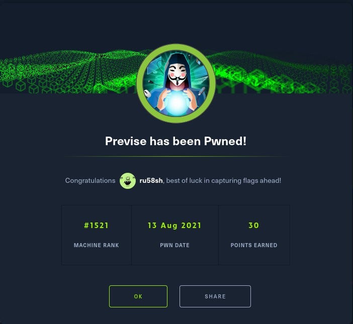 Previse Walkthrough. Hey guys!! We will see here how to… | by Rupesh ...