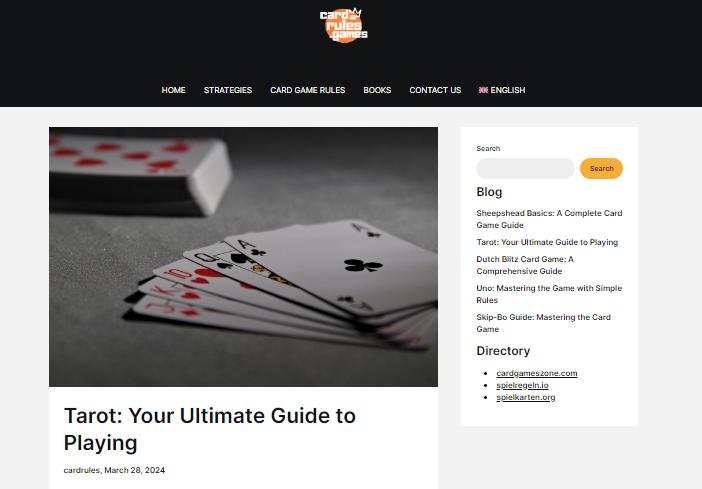 Card Rules - Card Rules - Medium