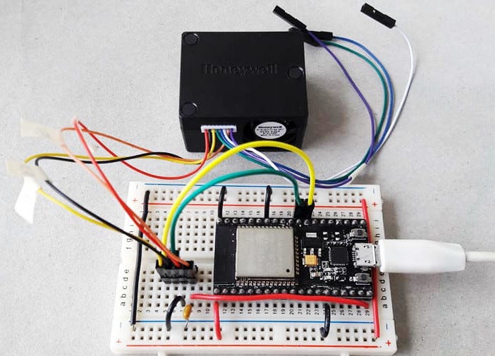 Pm25pm10 Sensor Reading Python Micropython And Arduino Esp32 By Medium