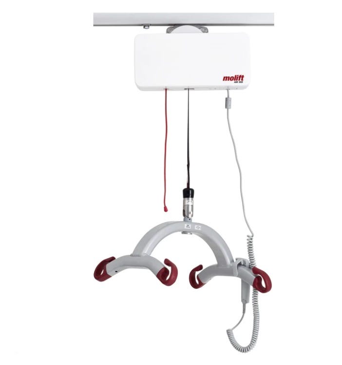 Ceiling Track System For Disabled | LIFTABILITY - LiftAbility - Medium