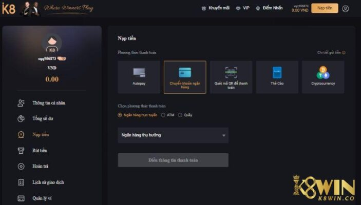 Nap tien K8. Nạp tiền K8 ⭐ Hướng dẫn chi tiết cho… | by K8 Win | Oct, 2023 | Medium