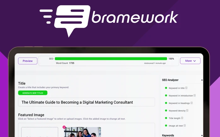 Bramework Lifetime Deal 2022.. If you want to write long-form content… | by Products iLex | Medium