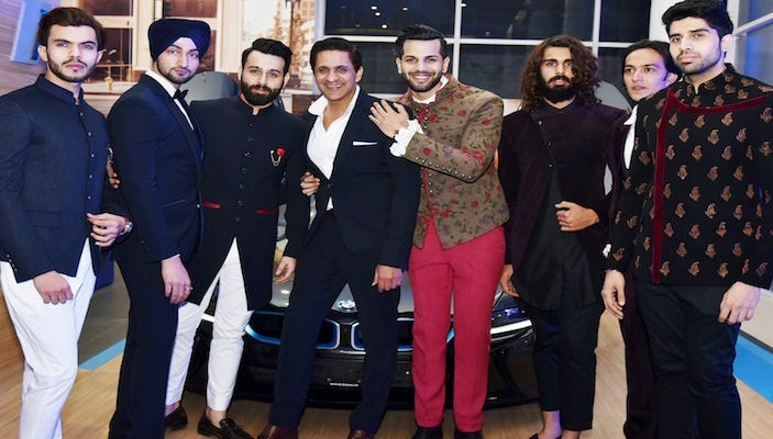 An evening of Luxury, Creativity and Fashion showing by Pawan Sachdeva ...