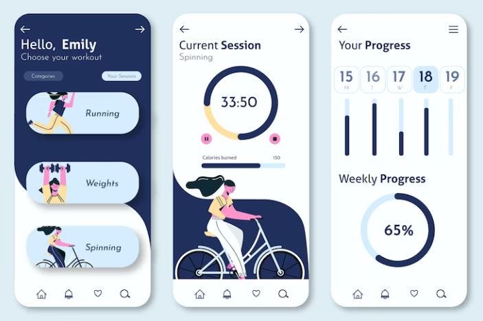 Step Counter App to Choose Your Fitness Target - Radianmove - Medium