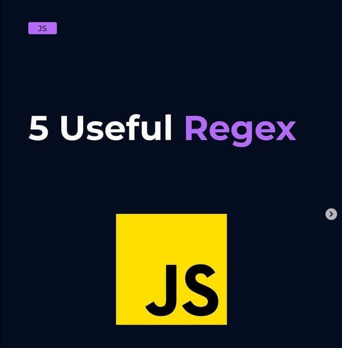5 Essentials Regx For JS Developers - NK Software House - Medium