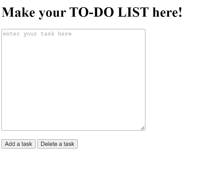 TODO List [DOM manipulation in Js] | by October | Medium