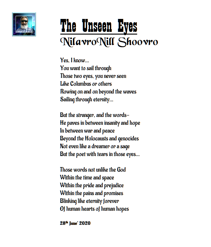 The Unseen Eyes - NilavroNill Shoovro - Medium