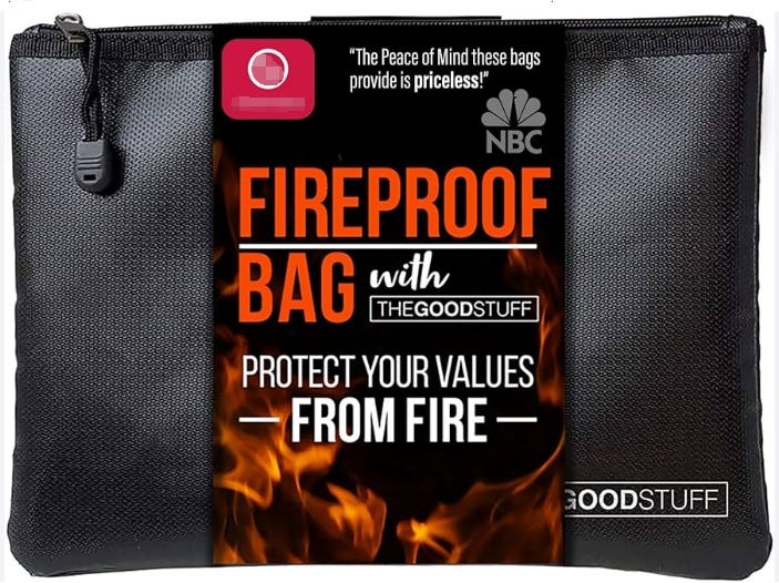 How do fireproof bags differ from other fire protection methods? | by ...