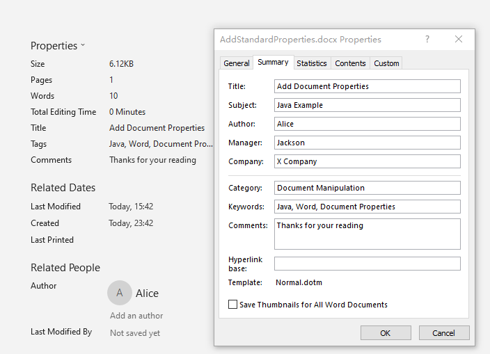 Java Add Document Properties To Word Documents By Alice Yang Medium