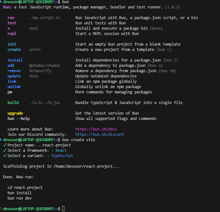 Setup Bun JS in windows using WSL and VS code | by Nagaraj R | Medium