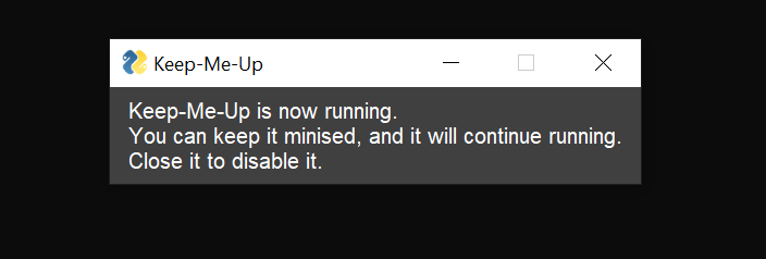 Python Script to keep your Laptop screen always On | by Aishwary Singh ...