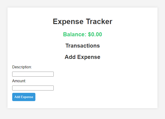 Expense Tracker (Budget Management) using MERN | by Naman Aggarwal | Medium