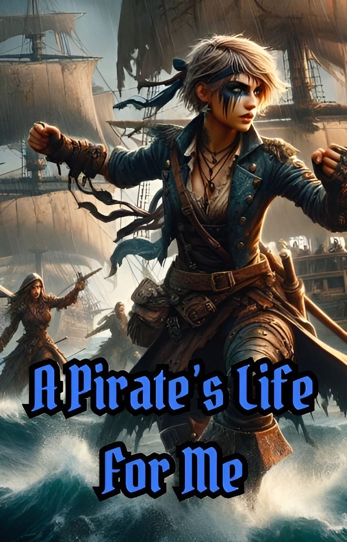 A Pirate’s Life For Me. The wind blows gently | by Alice Cashman | Medium