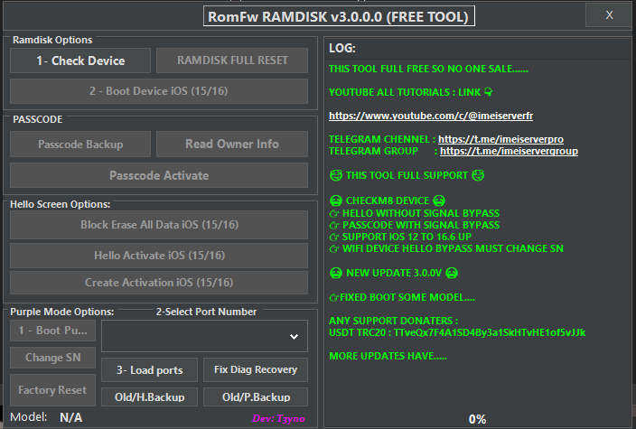RomFw ramdisk v3.0.0: Manage & Bypass iCloud Lock on iPhone/iPad | by GSM Flash Rom | Medium