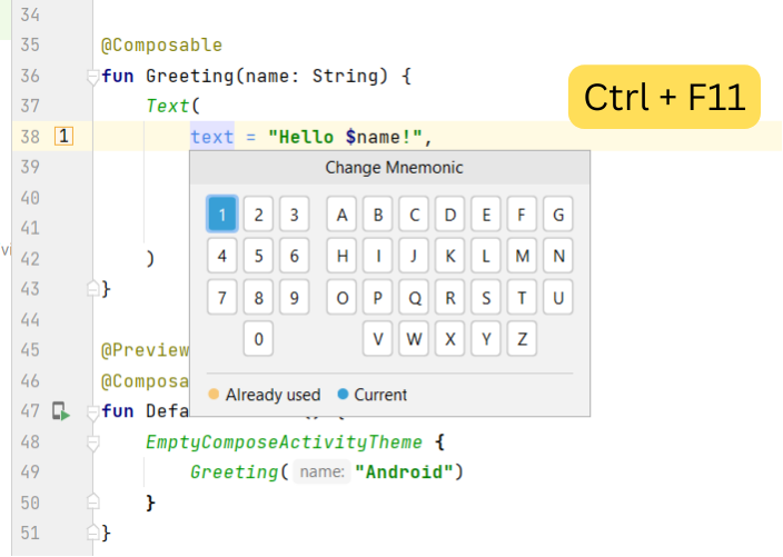 Bookmarking a Line in #Android_Studio | by Himanshu HC | Medium
