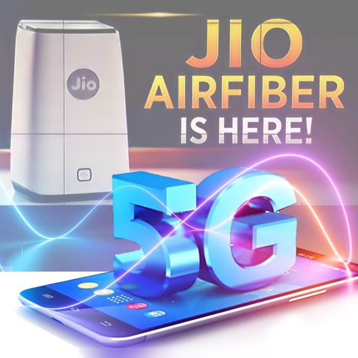 Reliance Jio AirFiber Broadband Services Features and Plans: Check Pricing, Coverage ...