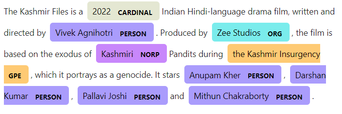 Case Study — Labelled Entity Recognition | by Shreyashh | Medium