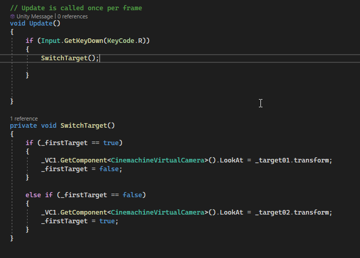 How to Make a Interactive Camera using Cinemachine and C# | by Tyler Henry | Medium