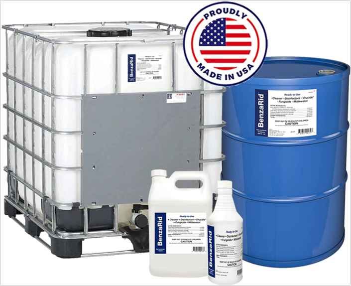 Industrial Cleaning Products and Disinfectant Spray - Benza Rid - Medium