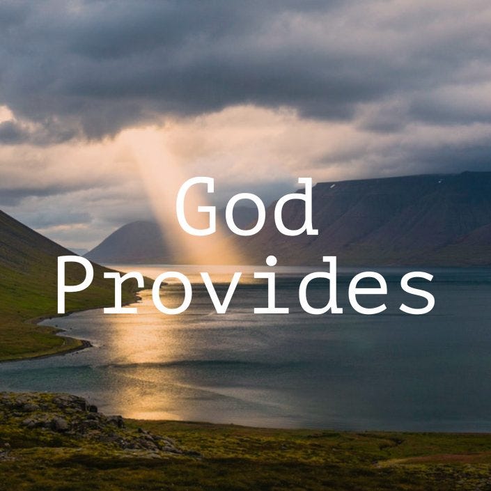 GOD Provides. The Lord provides for those who keep… | by Aviel Bat Zion ...