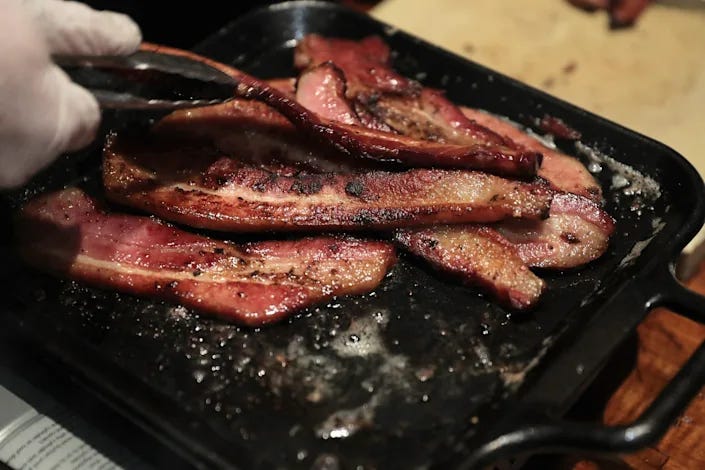 Scientists are sending free lab-made bacon to people who developed meat ...