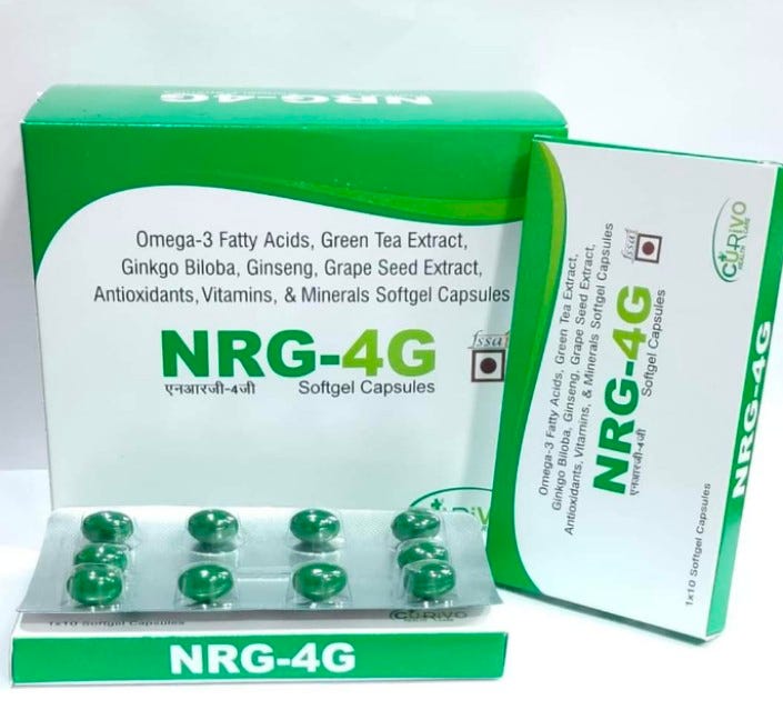 NRG 4g Soft gel Capsules - Sale Scarletpharma - Medium