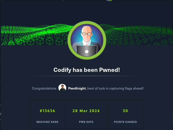 HackTheBox Lab — Codify Walkthrough | by Emilio Pancubit | Mar, 2024 | Medium