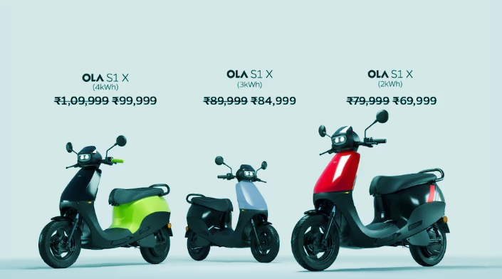 Introducing the New Ola Electric S1 X Scooters: S1 X Scooters starting ...